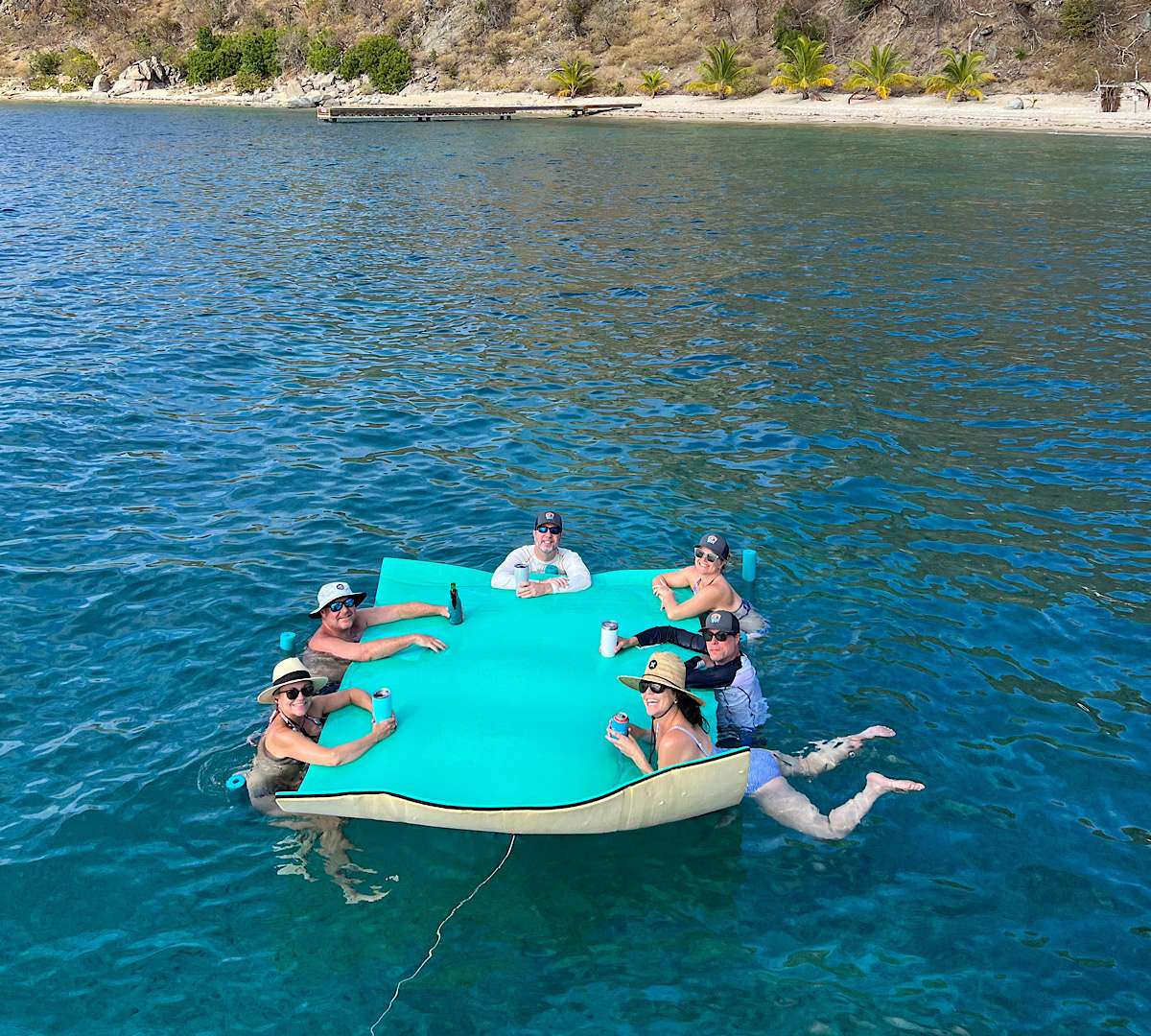 AZURIA Float Mat - Carol Kent Yacht Charters International | Luxury ...